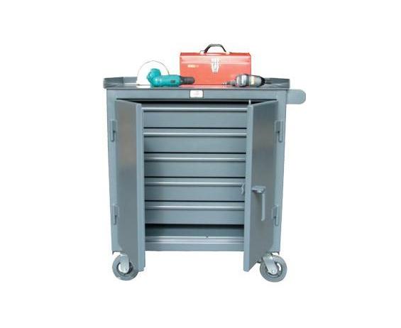 Five Full Width Drawer Tool Cart | Motion Savers Inc. | 877-832-4154