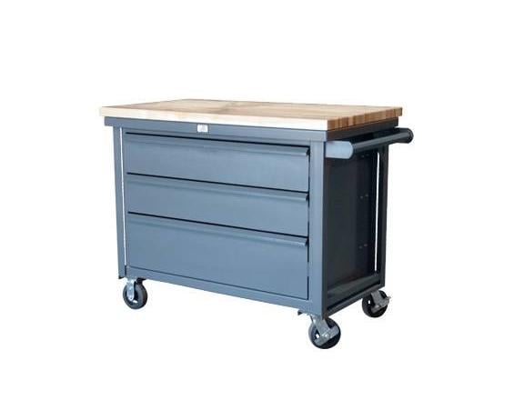 All-Welded Steel Rolling Cart | Motion Savers Inc. | 877-832-4154