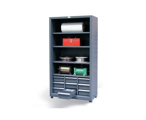 Combination Open-Drawer Storage Cabinet | Motion Savers Inc. | 877-832-4154