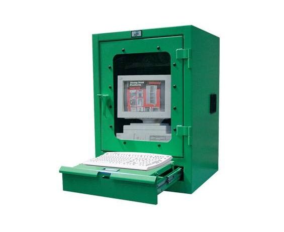 Desktop Computer Cabinet | Motion Savers Inc. | 877-832-4154