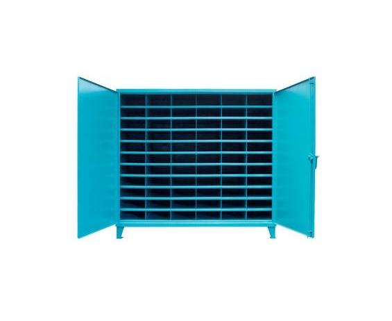 Extra-Wide Metal Bin Storage Cabinet | Motion Savers Inc. | 877-832-4154