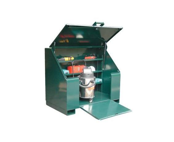 Lift-Up Job Box With Ramp | Motion Savers Inc. | 877-832-4154