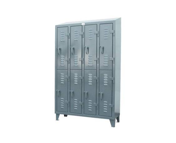 Locker With Slope Top | Motion Savers Inc. | 877-832-4154