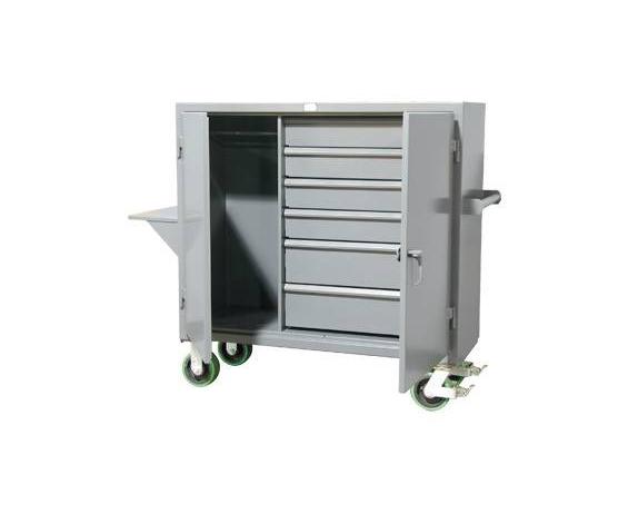 Mobile Wardrobe Closet With Drawers | Motion Savers Inc. | 877-832-4154