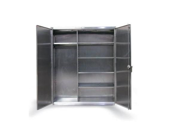 Stainless Steel Wardrobe Cabinet | Motion Savers Inc. | 877-832-4154