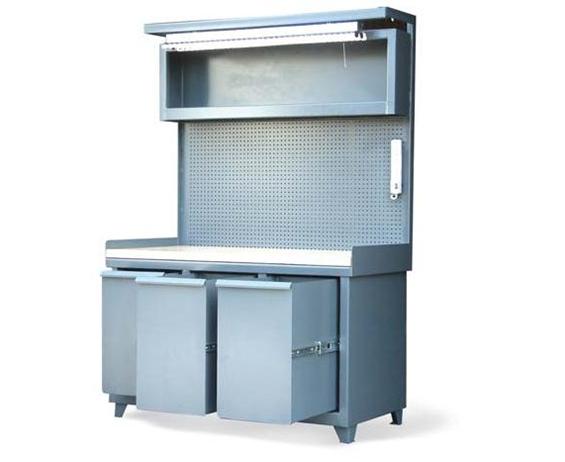 Workstation With Large Slide-Out Drawers | Motion Savers Inc. | 877-832 ...