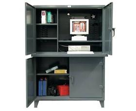 Two Compartment Computer Workstation | Motion Savers Inc. | 877-832-4154