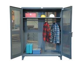 All-Vented Wardrobe Cabinet With Full Rod | Motion Savers Inc. | 877 ...