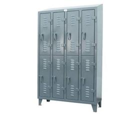 Locker With Slope Top | Motion Savers Inc. | 877-832-4154