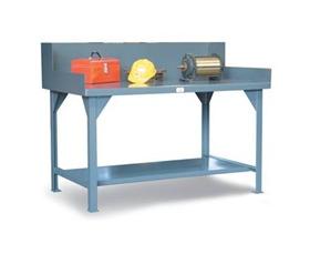 Shop Table With Side Guards | Motion Savers Inc. | 877-832-4154
