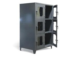 Six Compartment Clearview Cabinet | Motion Savers Inc. | 877-832-4154
