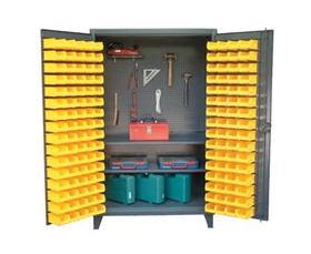 Upright Tool Storage Cabinet | Motion Savers Inc. | 877-832-4154