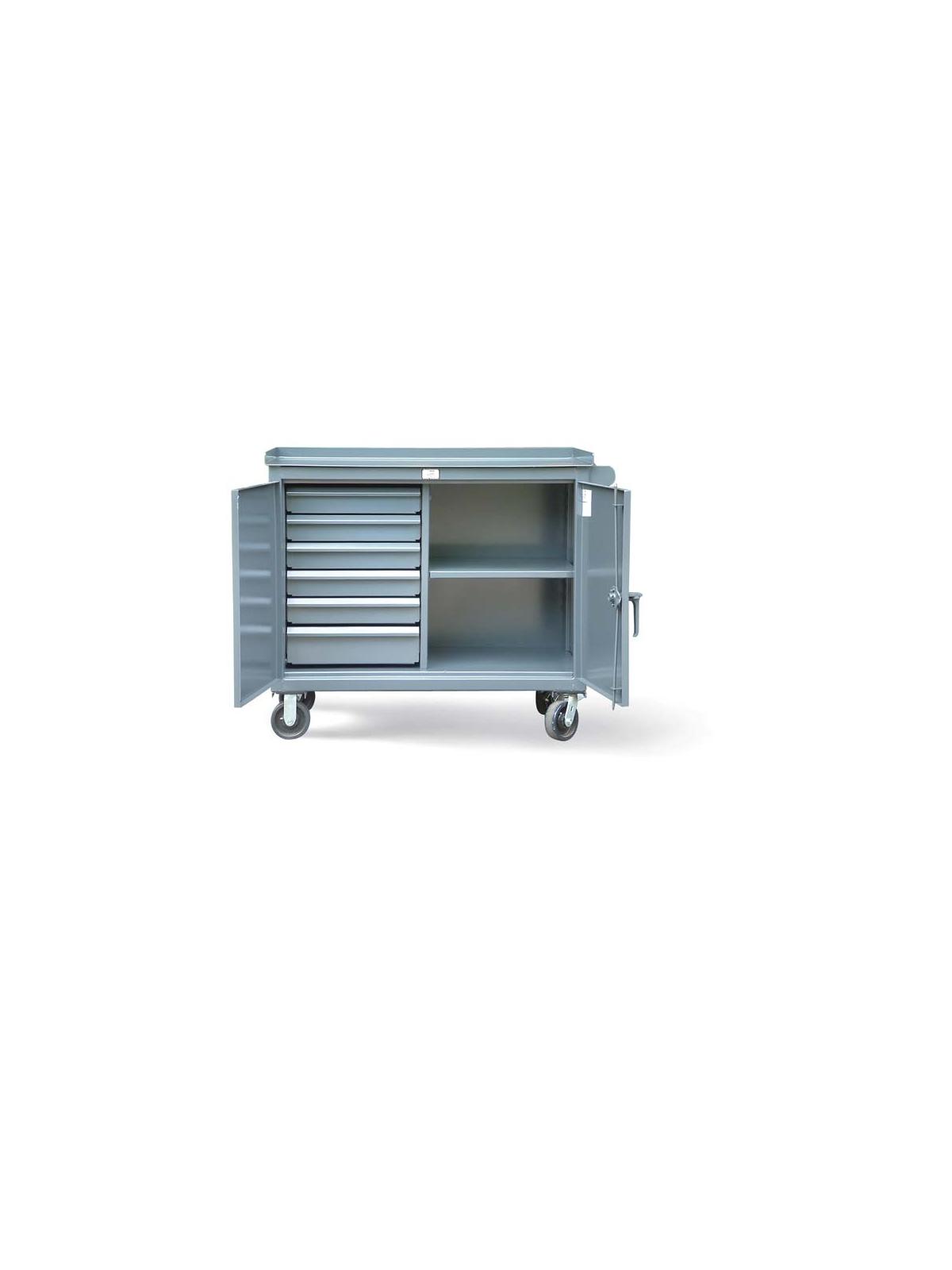 Extra-Wide Tool & Maintenance Cart | Motion Savers Inc. | 877-832-4154