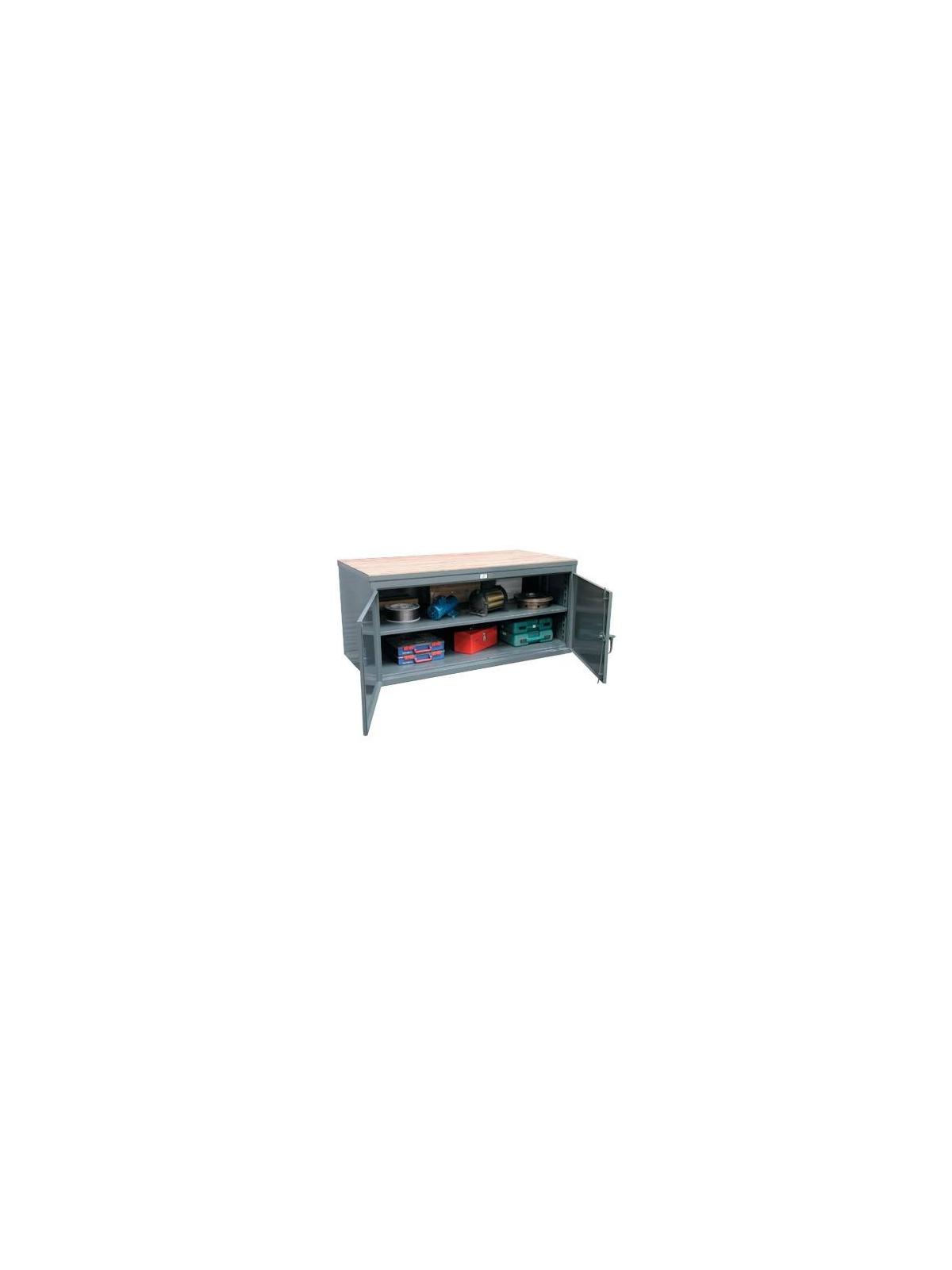 Cabinet Workbench With Maple Top | Motion Savers Inc. | 877-832-4154
