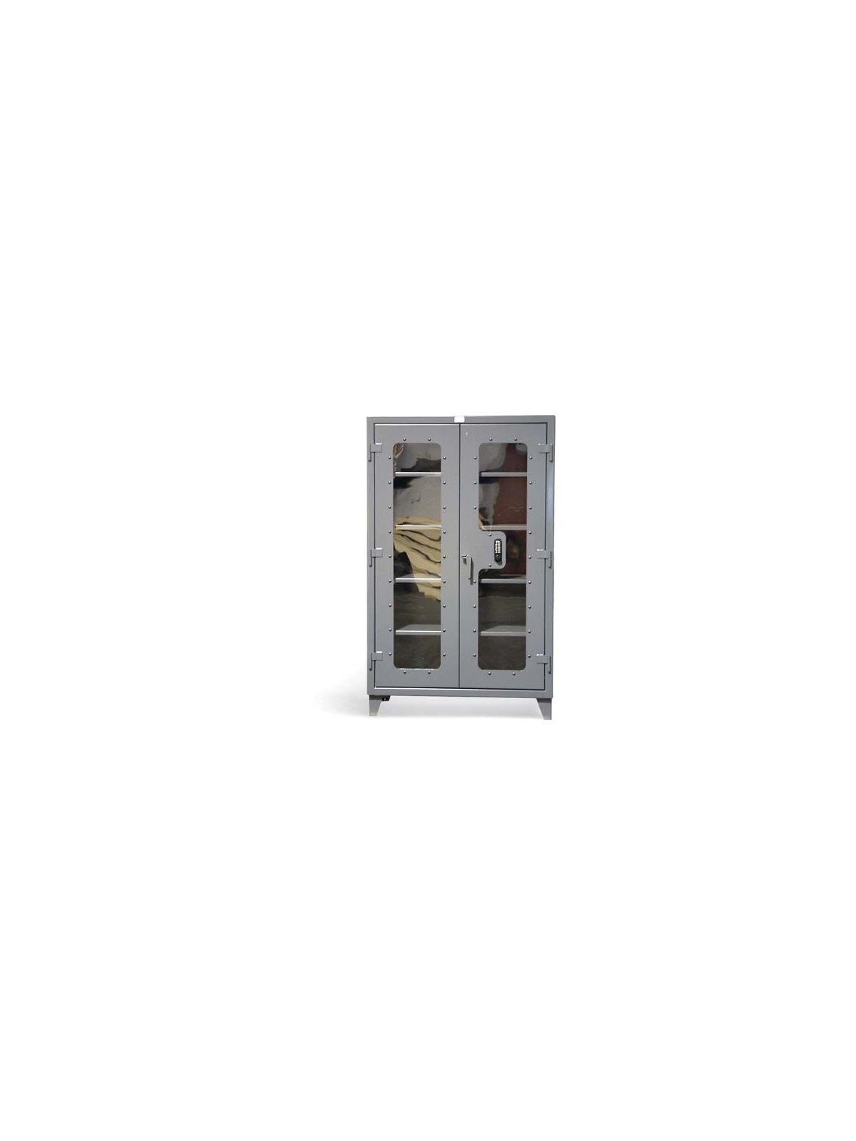 Clearview Storage Cabinet With Keypad | Motion Savers Inc. | 877-832-4154