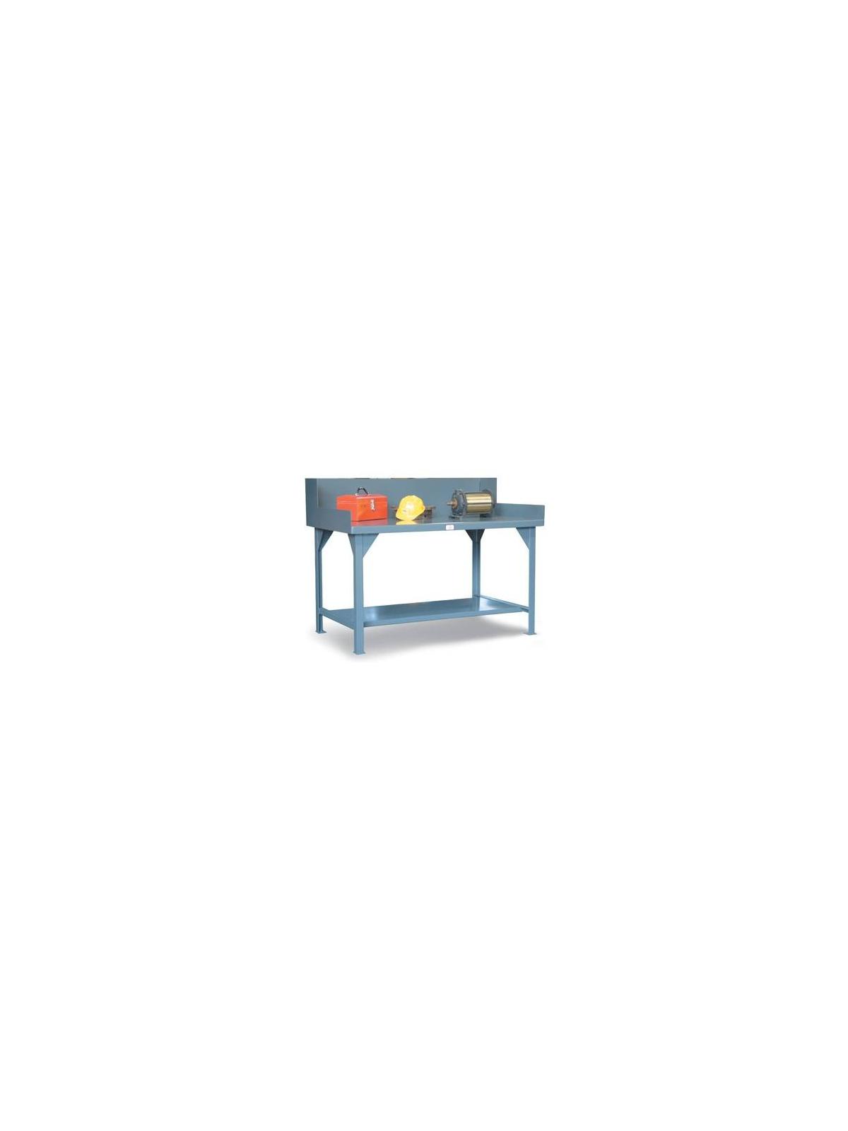 Shop Table With Side Guards | Motion Savers Inc. | 877-832-4154